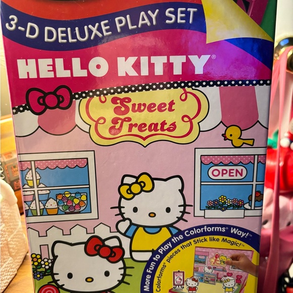 Hello Kitty | Other | Hello Kitty Sweet Treats Play Set Pink And Yellow ...